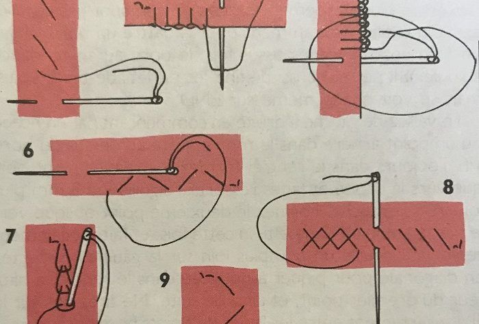 Tous les points de couture à la main - Enfile une aiguille